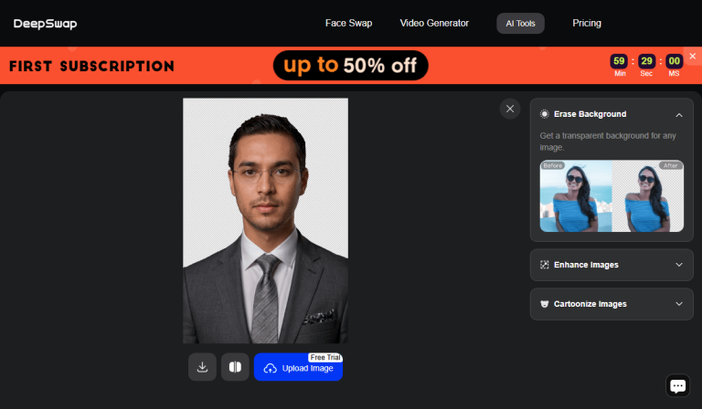 Deepswap Review 2025: Is This The Best Face Swap Tool?