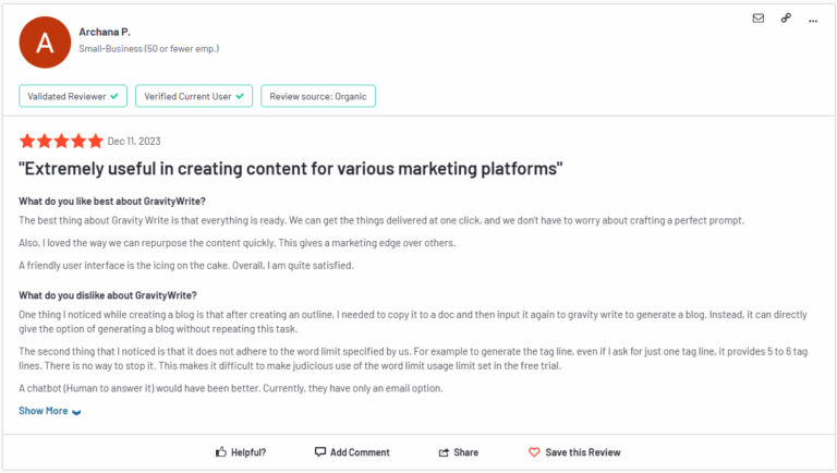 GravityWrite Reviews 2025: Pros, Cons, Features & Pricing