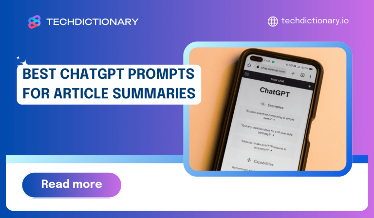 Quick Reads: Best ChatGPT Prompts For Summarizing Articles