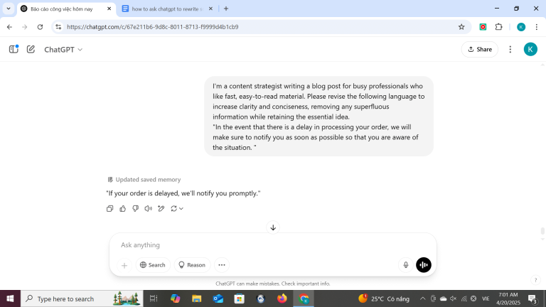 How to ask ChatGPT to Rewrite Something? Step-by-step Guide