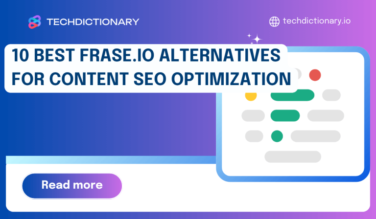 10 Best Frase.io Alternatives for Content SEO Optimization
